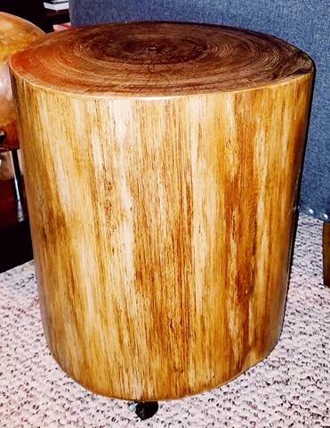 Tree Log Wood Side Table | Tree Wood Table | ManMadeWoods — ManMade Woods