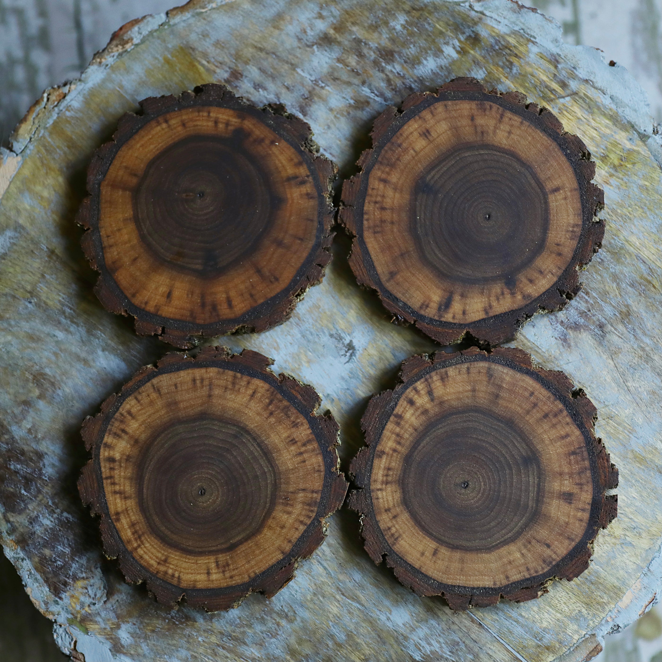 Walnut Wood Coasters | Natural Artisan Wood Coasters | ManMadeWoods ...